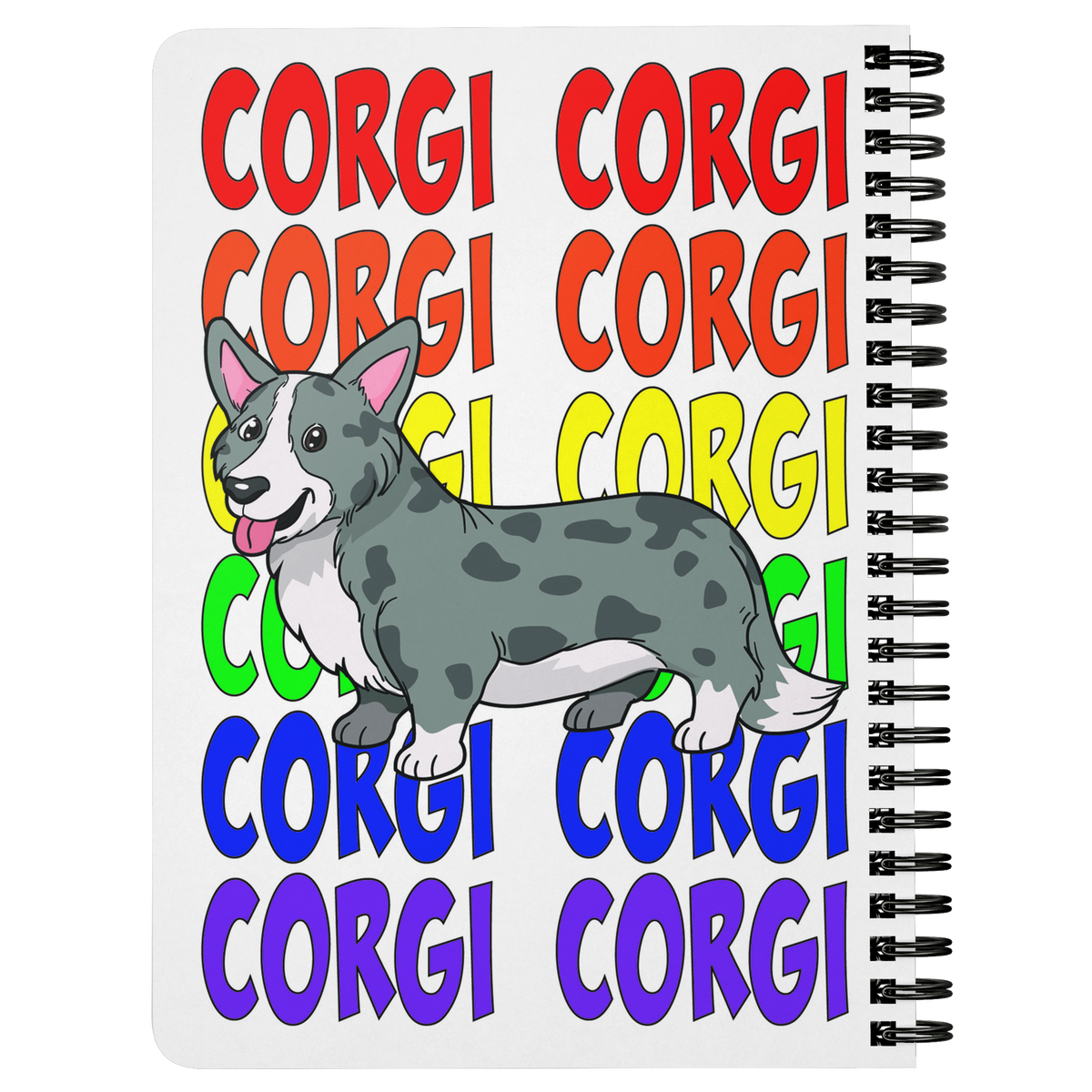 CORGI CORGI Journal - Cardigan, Rainbow